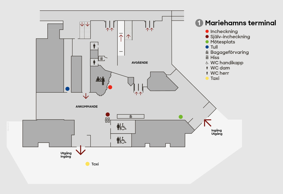 Mariehamn terminal information | Birka Gotland